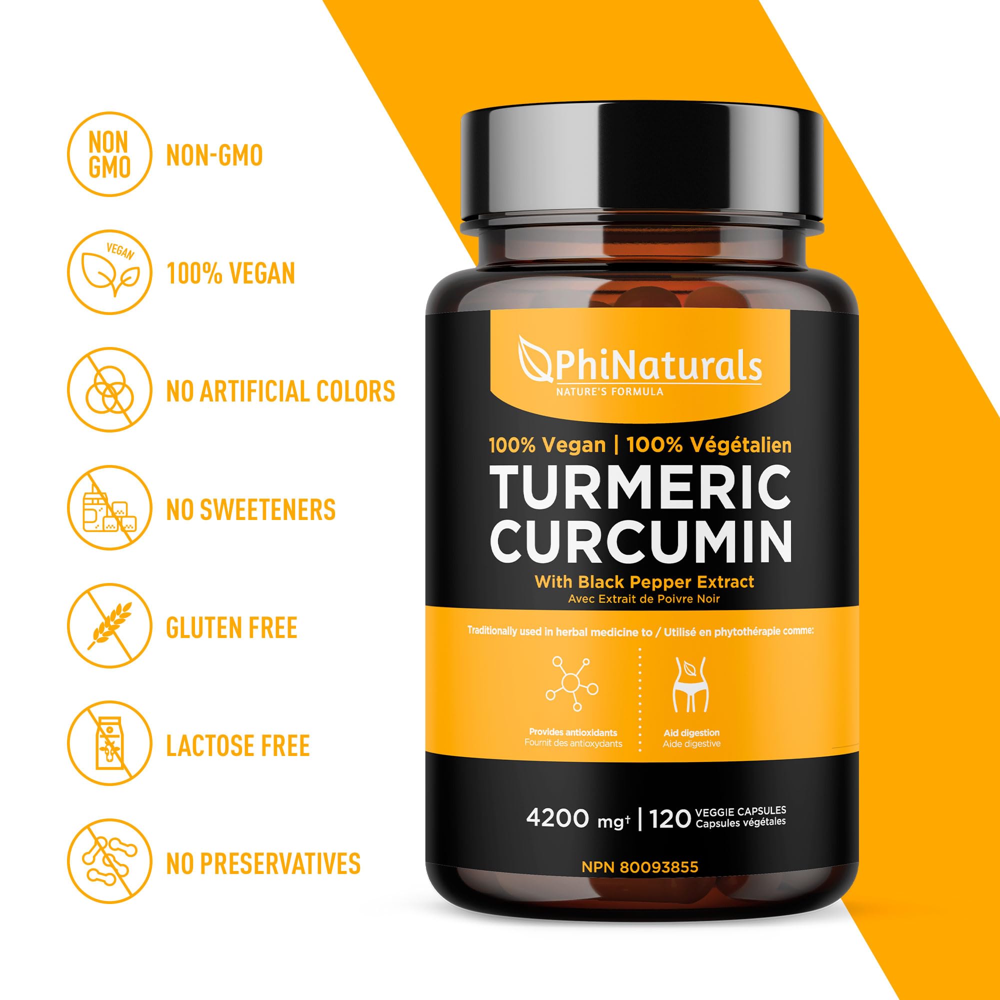herbal supplement with turmeric extract