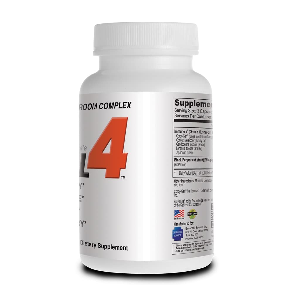 herbal supplements featuring mushrooms