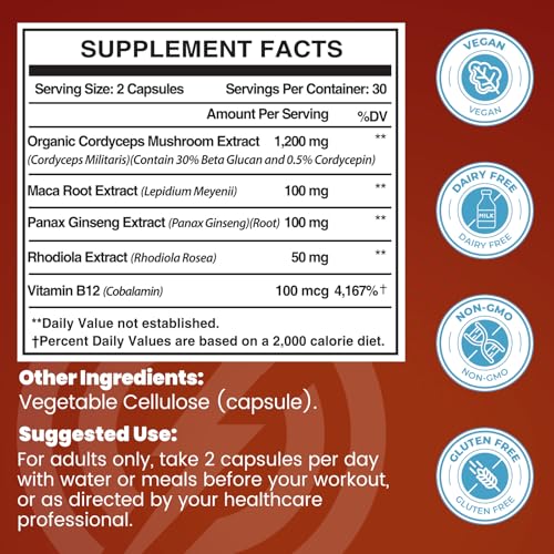 Herbal supplements for active lifestyle