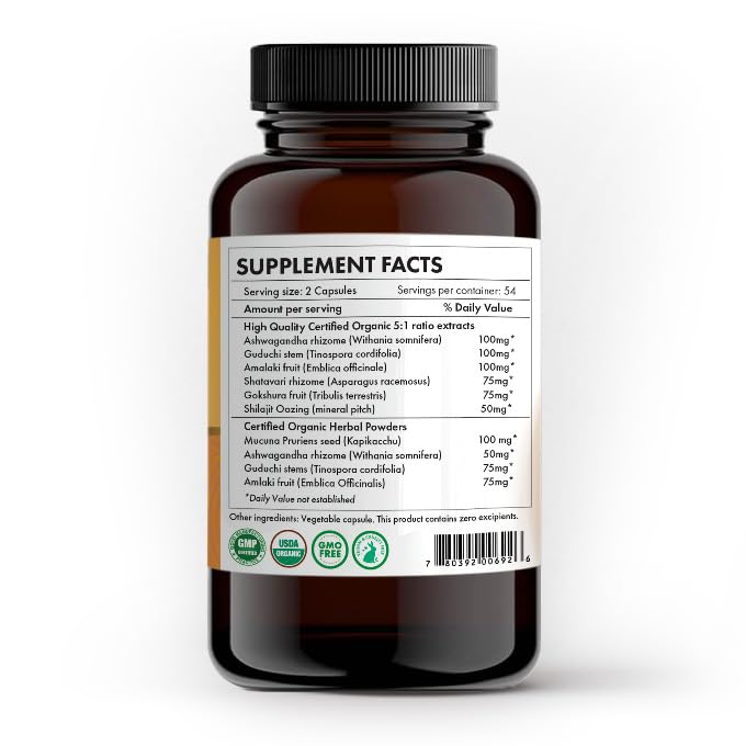 Herbal supplements for active lifestyle
