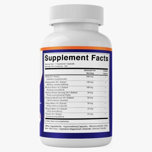 Herbal supplements for active lifestyle