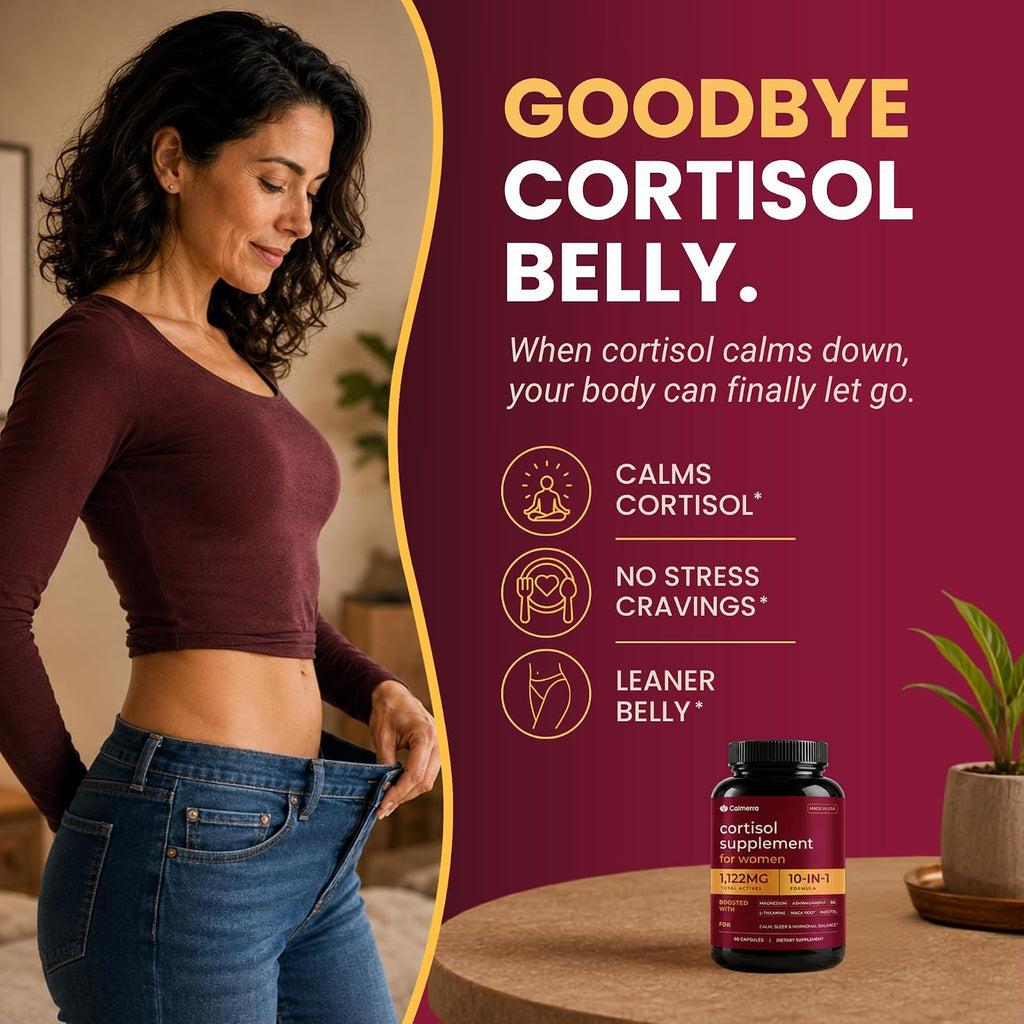 Herbal supplements for balanced cortisol levels