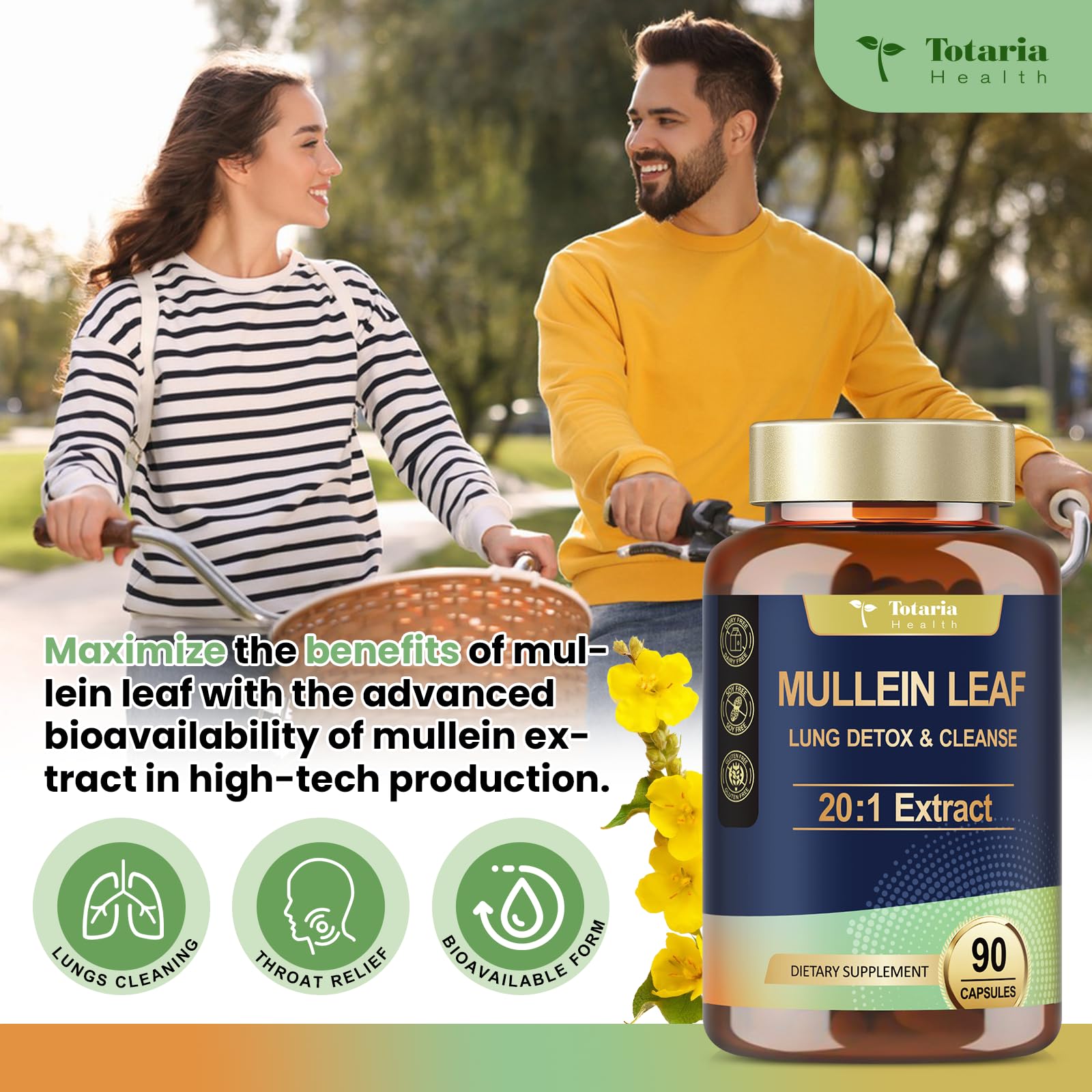 Herbal supplements for better breathing