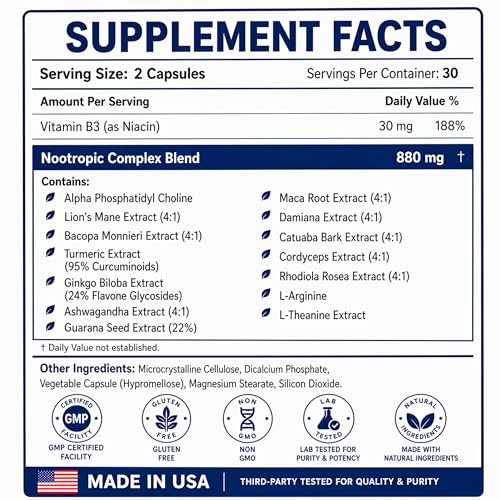 herbal supplements for cognitive performance