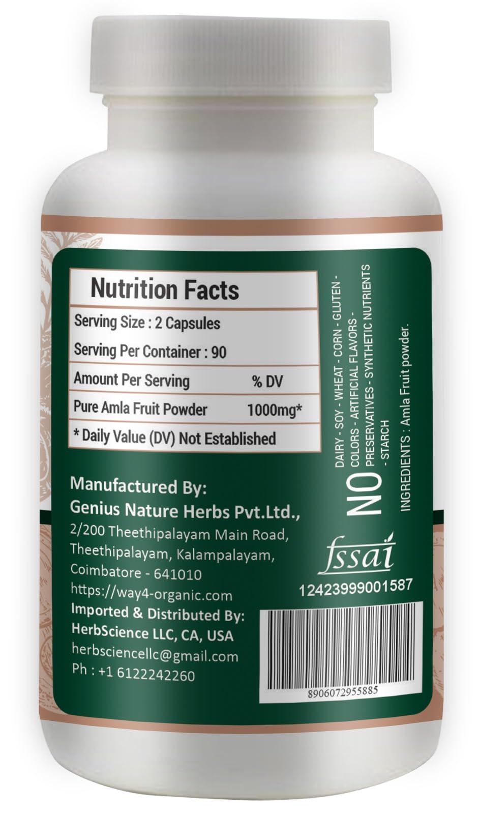 Herbal supplements for digestive health