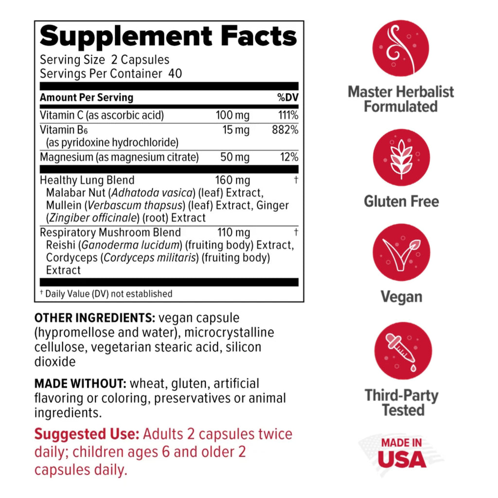 herbal supplements for easy breathing