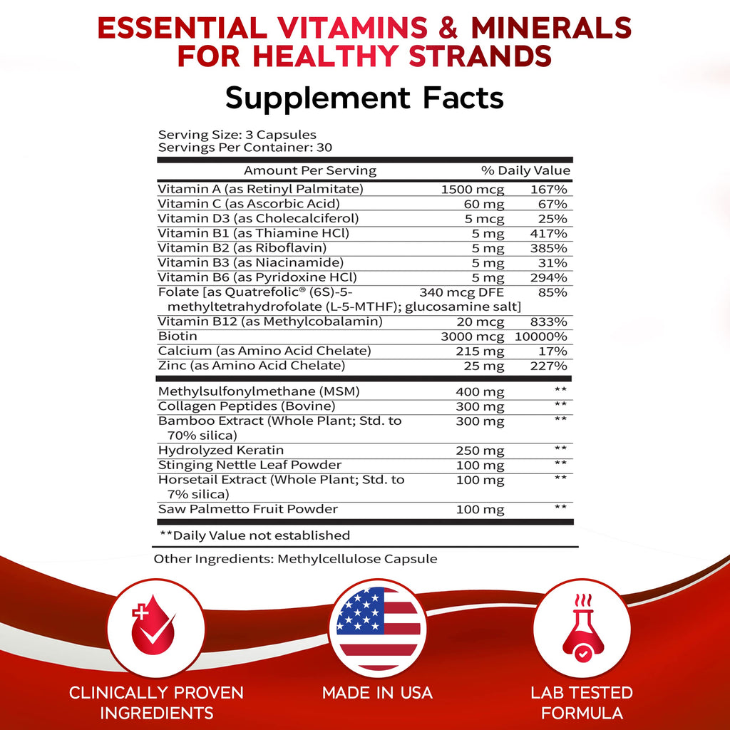 Herbal supplements for hair growth
