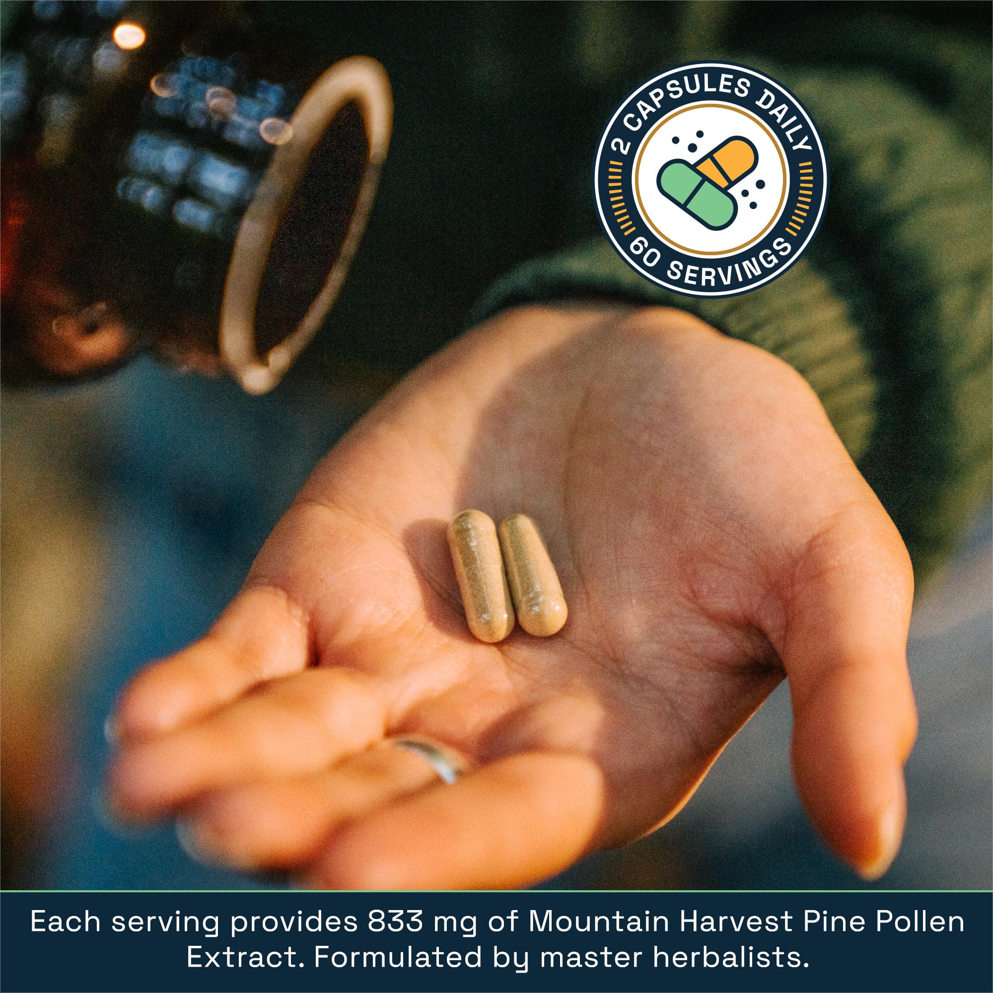 Herbal supplements for immune support