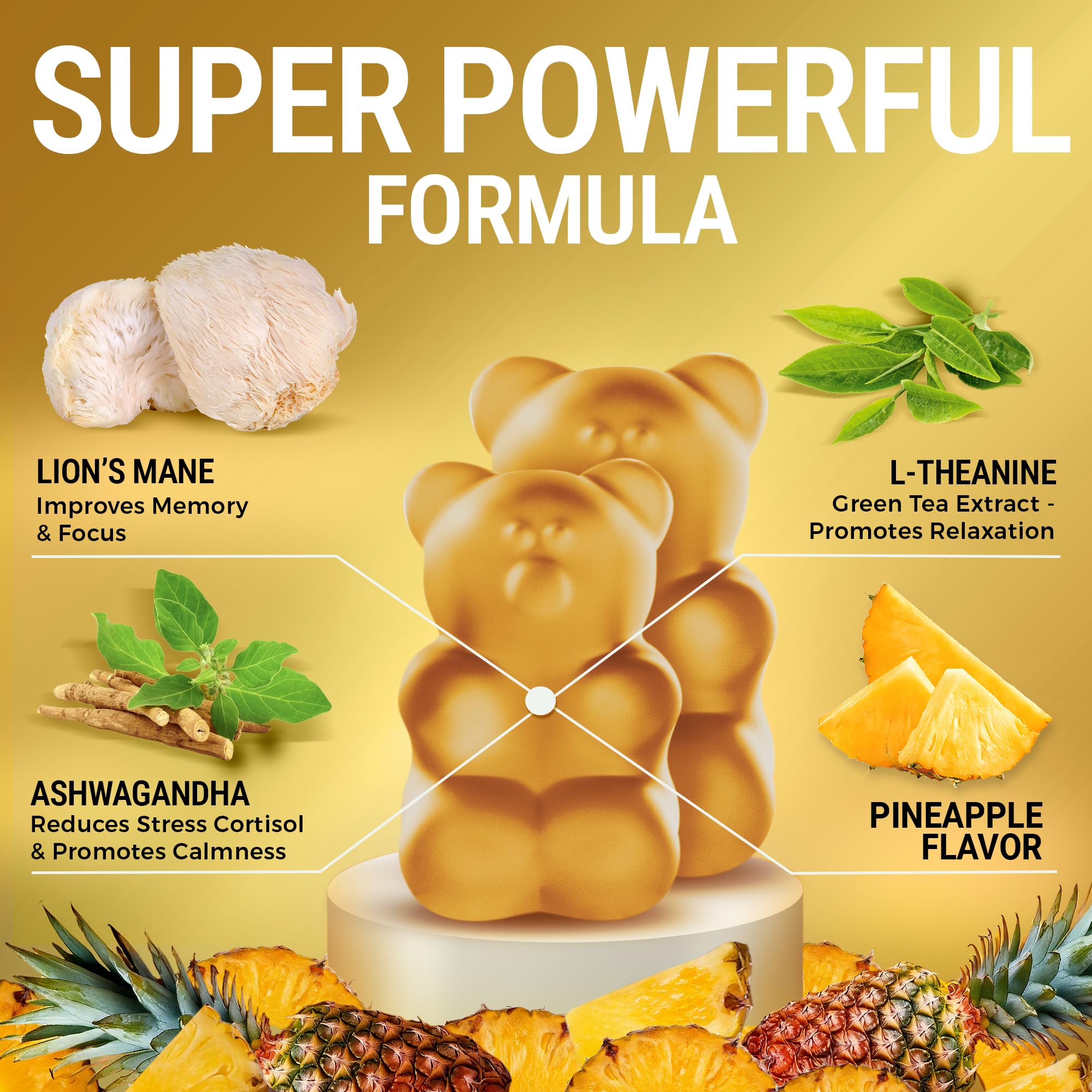 Herbal supplements for improved memory