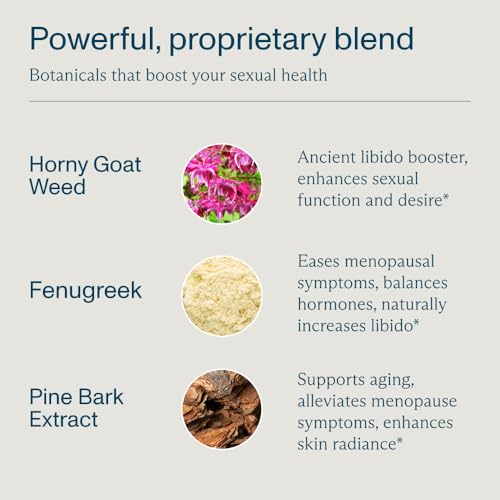 Herbal supplements for increased libido