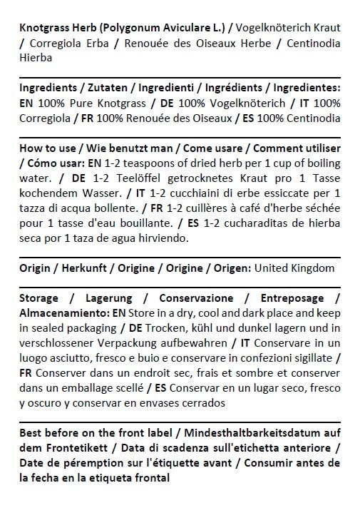 Herbal supplements for overall health
