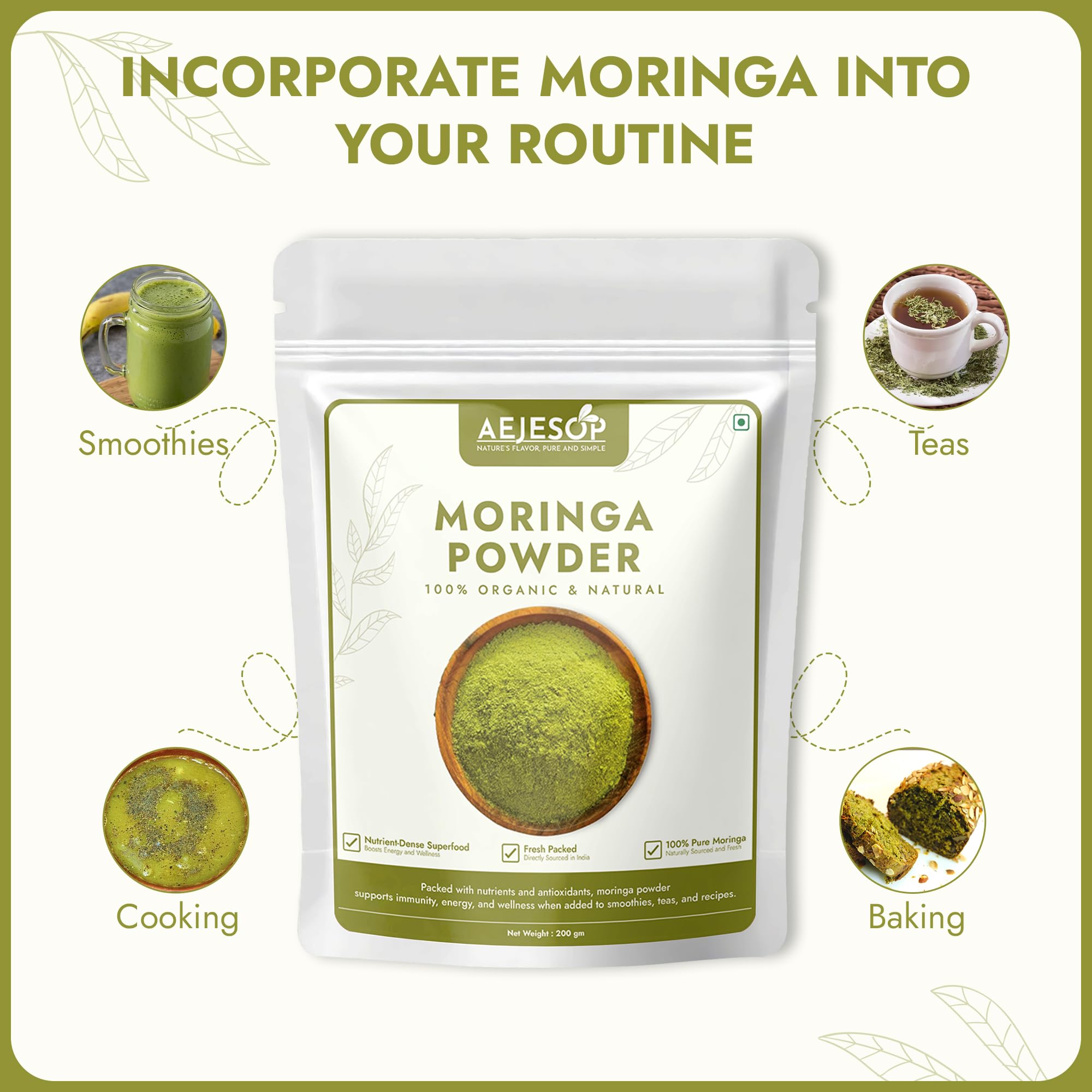 Herbal supplements for overall vitality