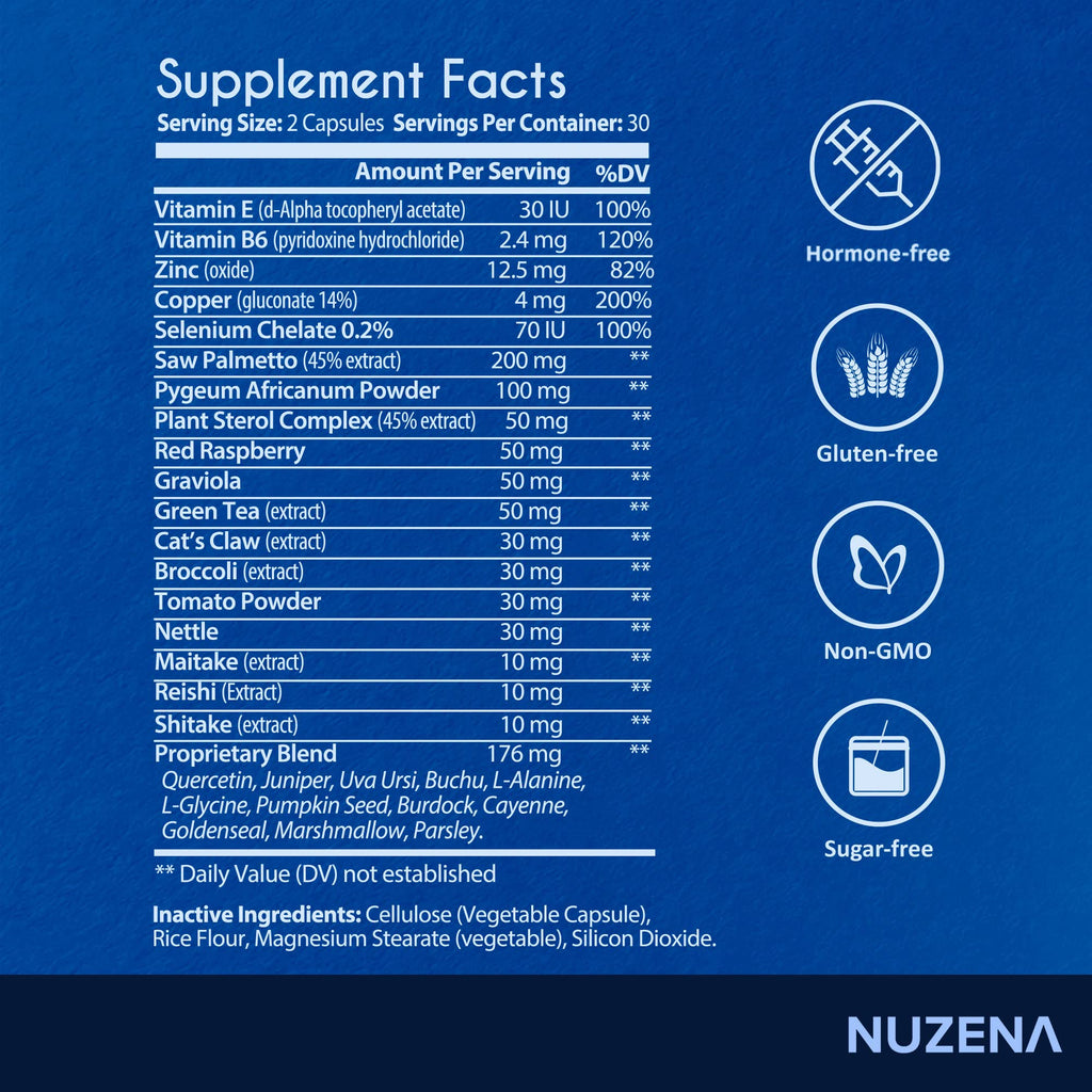 herbal supplements for prostate wellness