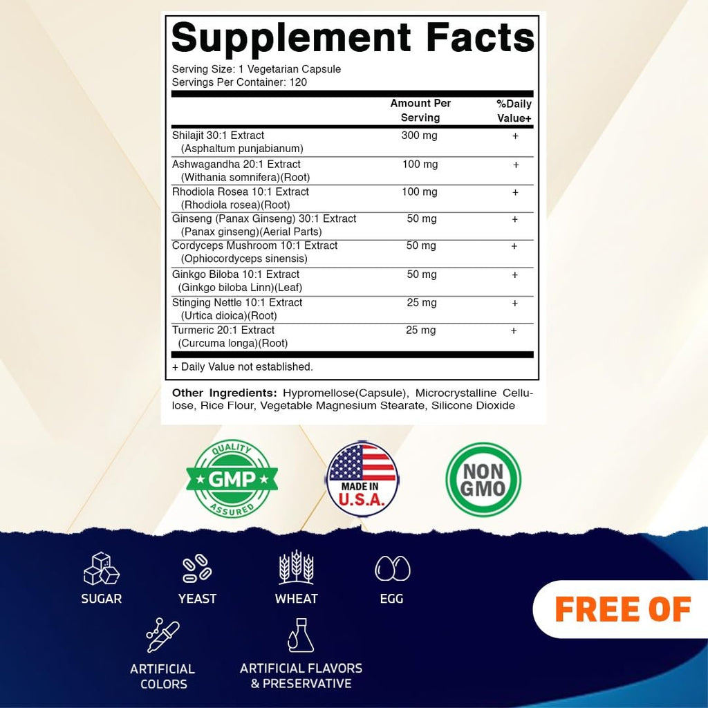 Herbal supplements for stress relief