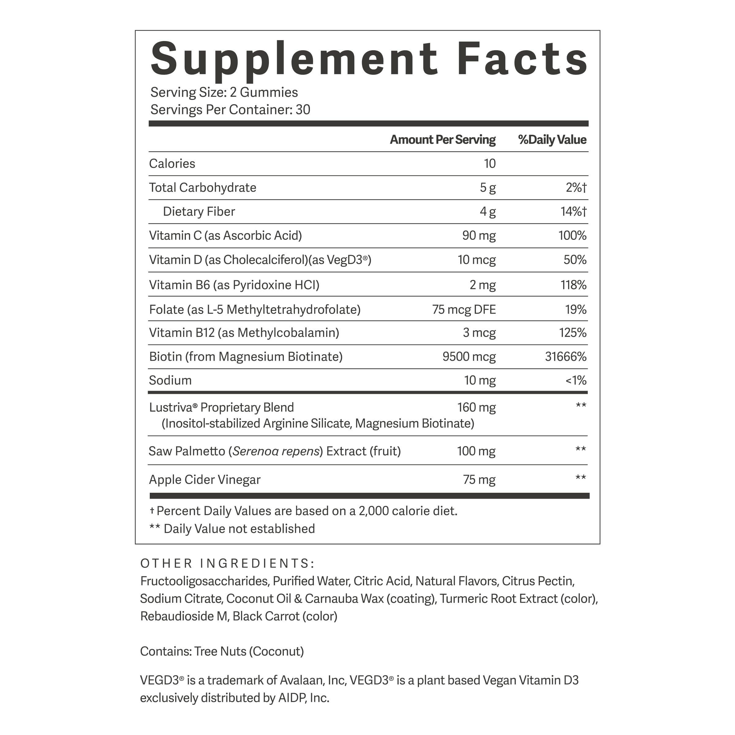 Herbal supplements for stronger hair
