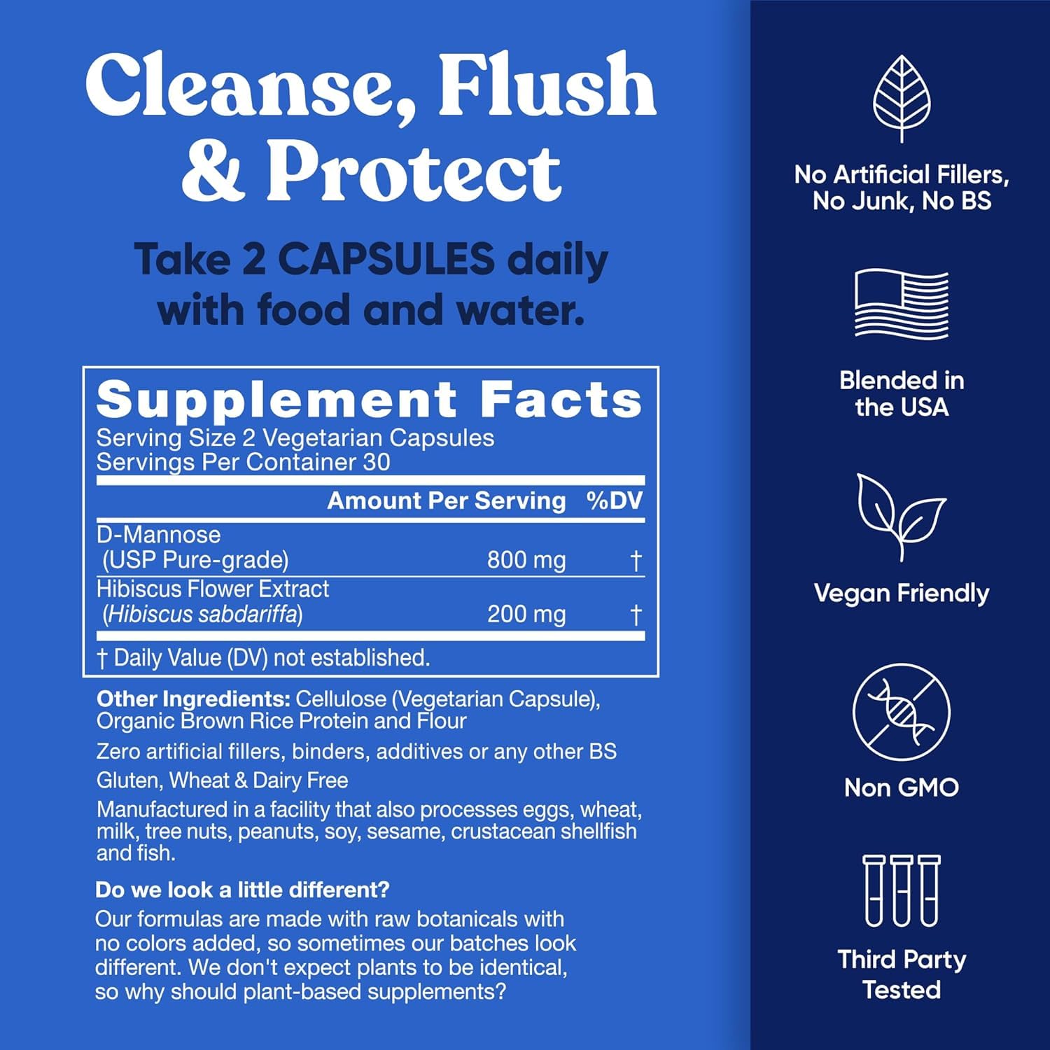 Herbal supplements for urinary comfort