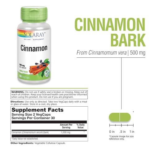 Herbal supplements with Ceylon cinnamon