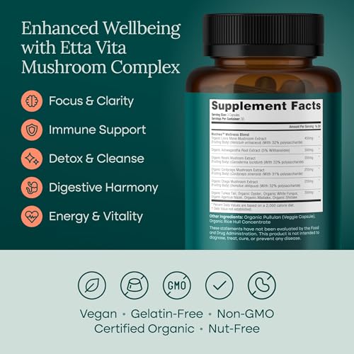 herbal supplements with lion's mane mushrooms