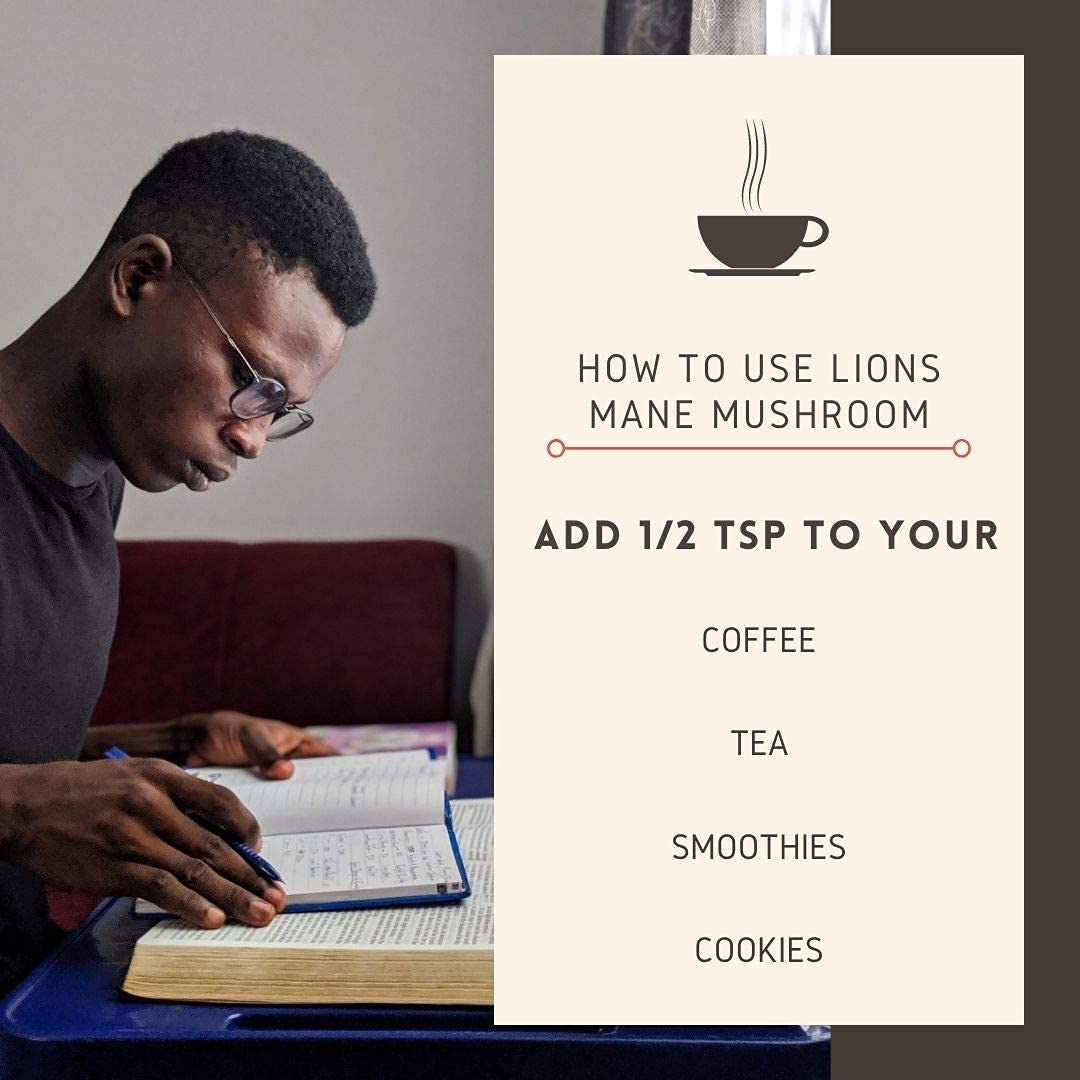 herbal supplements with lion's mane mushrooms