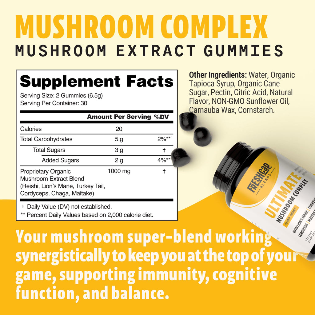 herbal supplements with mushrooms