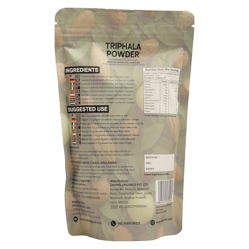 Herbal supplements with triphala blend
