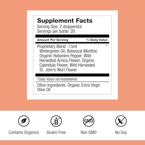 herbal support deep tissue oil