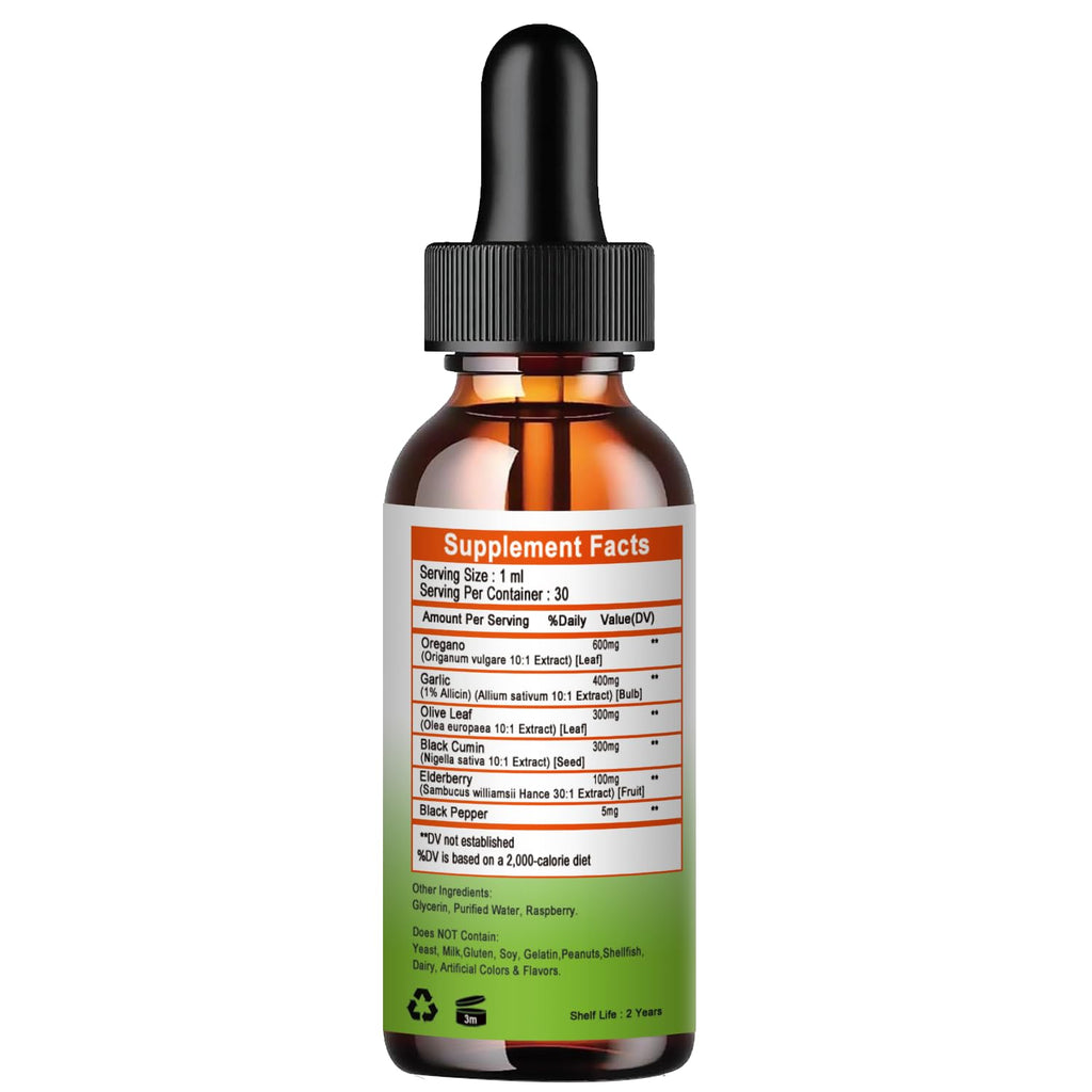 Herbal support drops for men and women