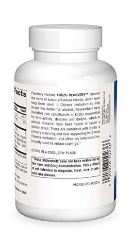 Herbal support for alcohol recovery