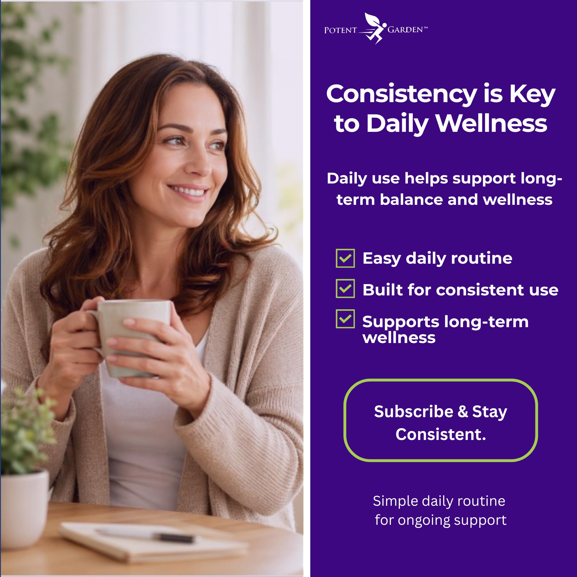 herbal support for balanced gut flora