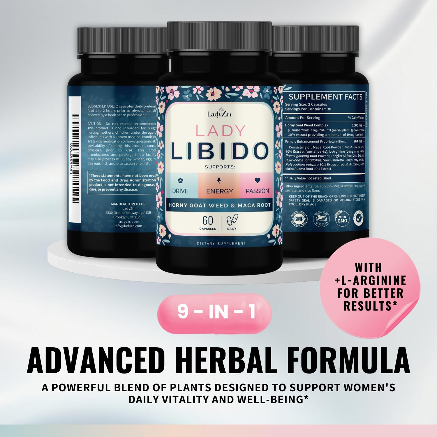 herbal support for female energy