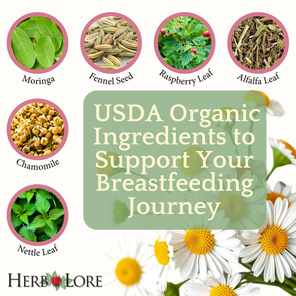 herbal support for increased milk supply