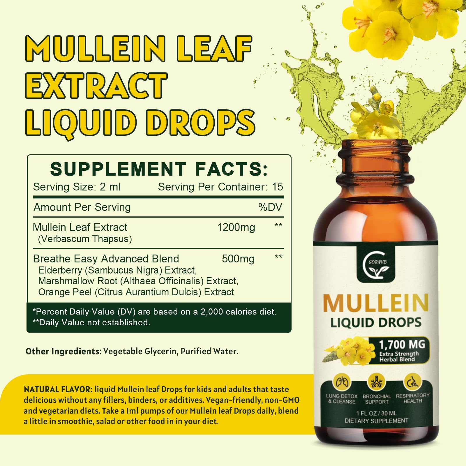 herbal support for lung function