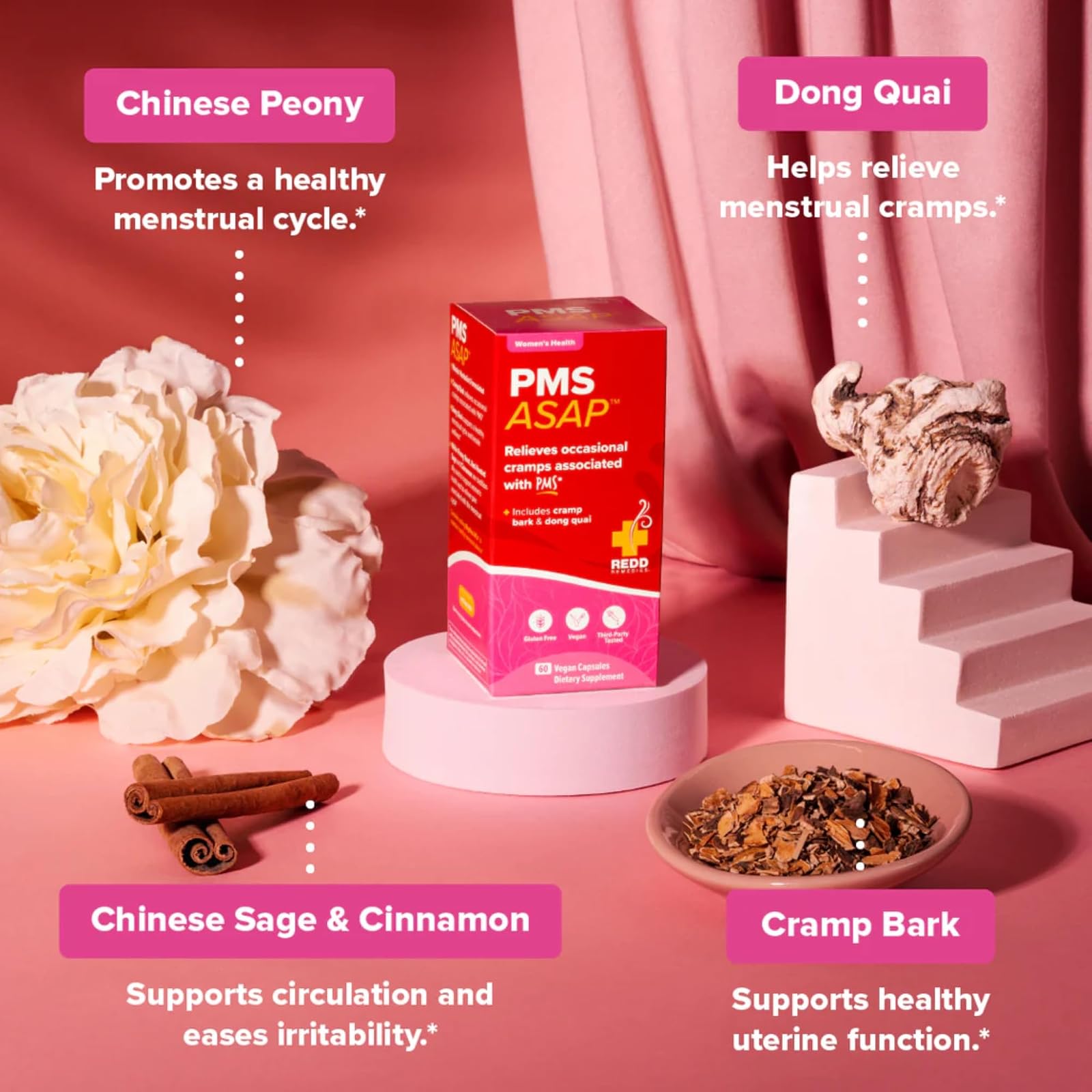 herbal support for menstrual comfort