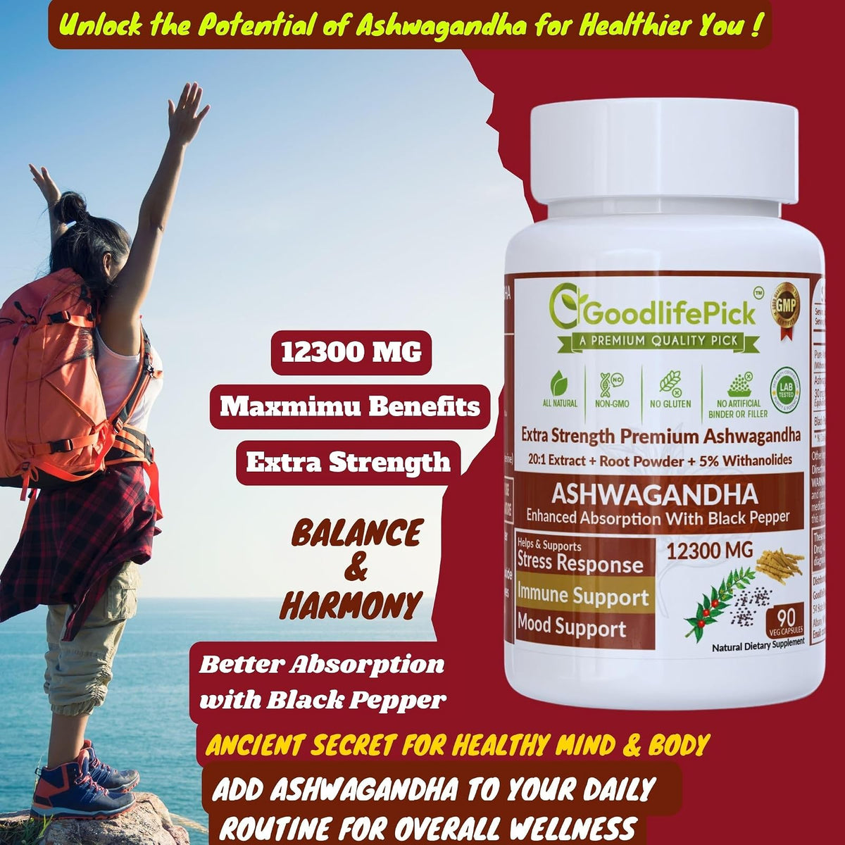 Herbal support for mental clarity