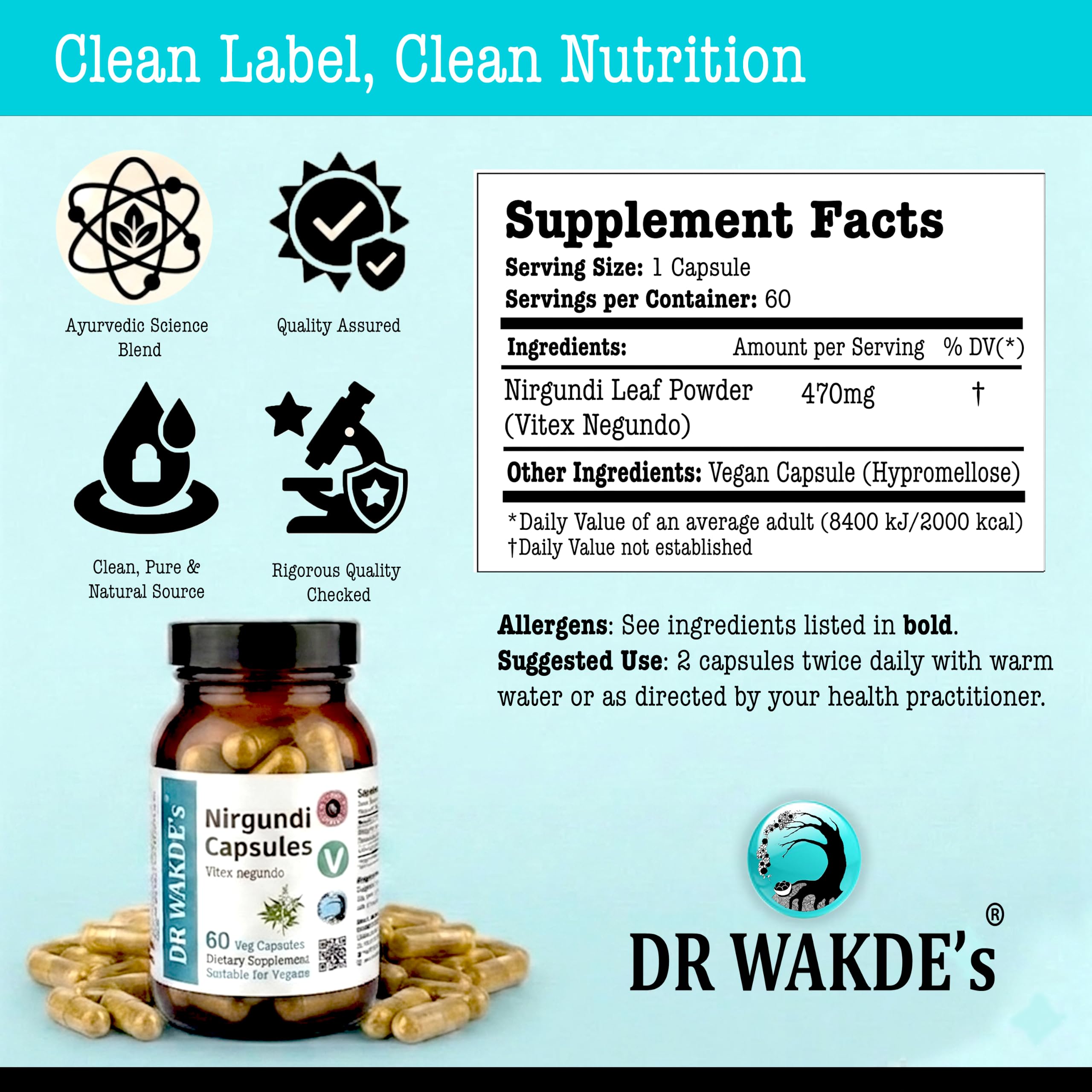 Herbal support for overall wellness