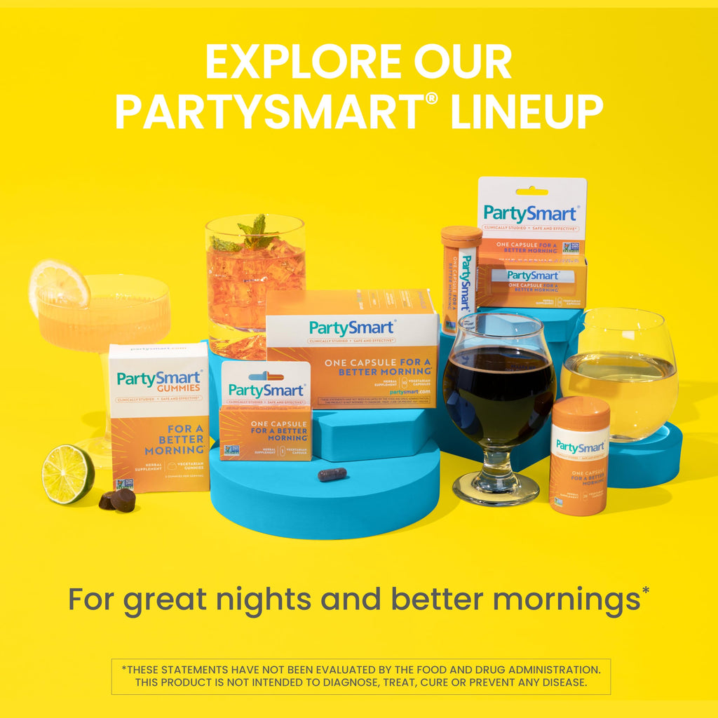 Herbal support for party recovery