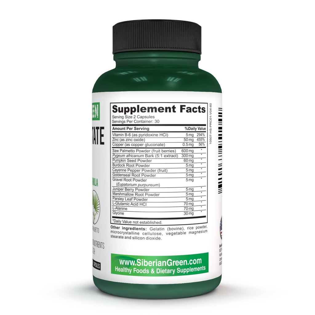 Herbal support for prostate health