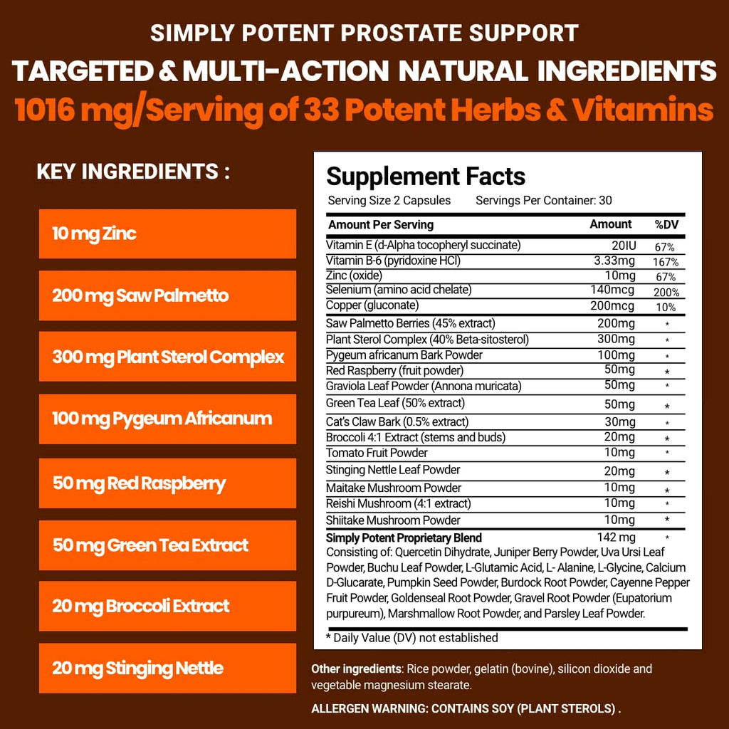 herbal support for prostate wellness