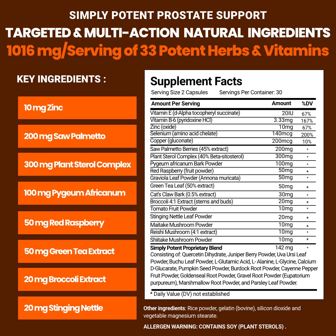 herbal support for prostate wellness