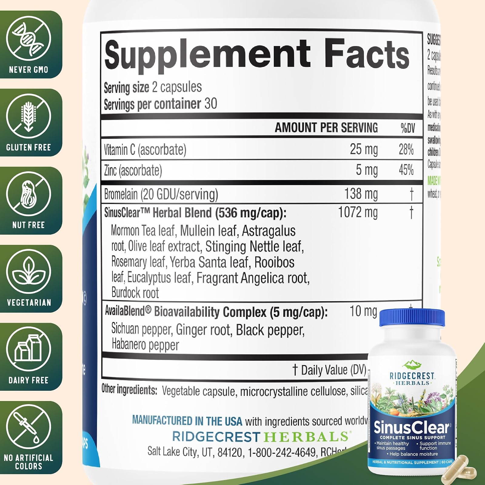 herbal support for sinus health