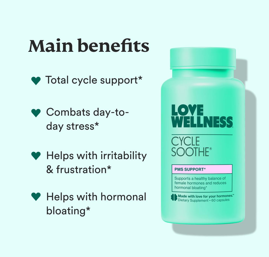 Herbal support for women's health and wellness
