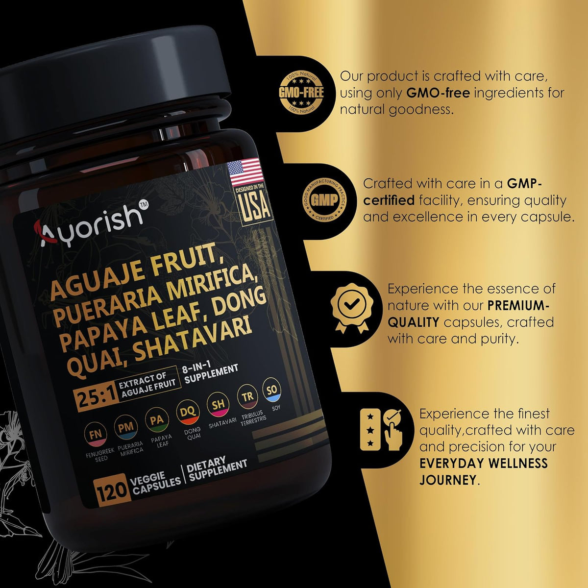 Herbal support with Aguaje fruit