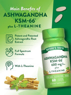 Herbal support with ashwagandha caplets