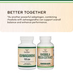 herbal support with ashwagandha capsules