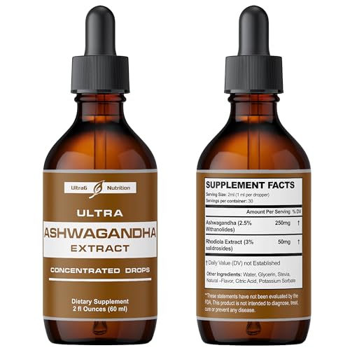 herbal support with ashwagandha drops