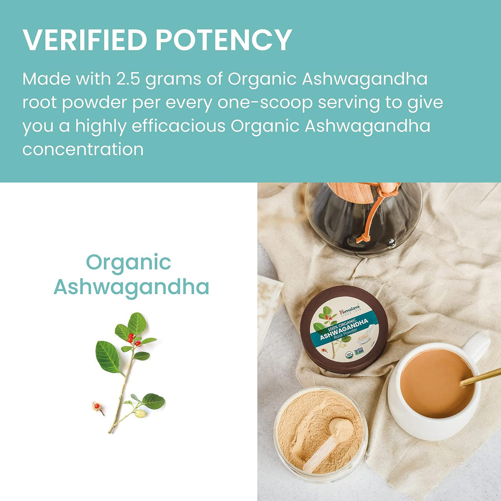 Herbal support with ashwagandha powder