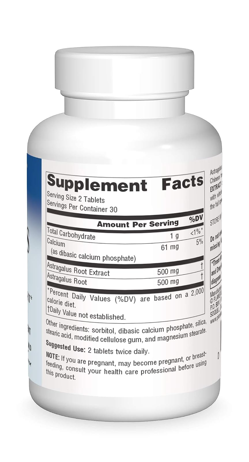 Herbal support with Astragalus extract