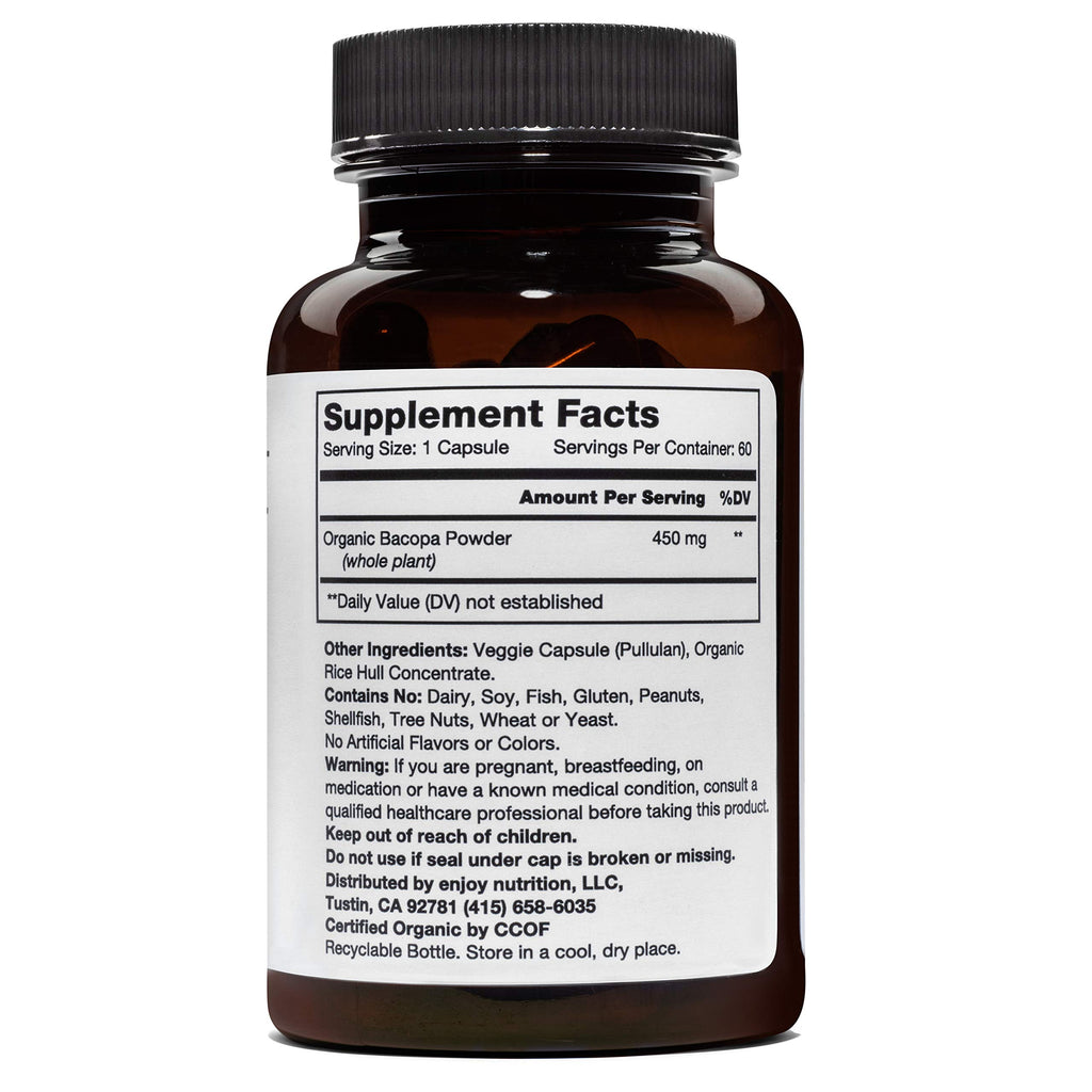 herbal support with bacopa monnieri