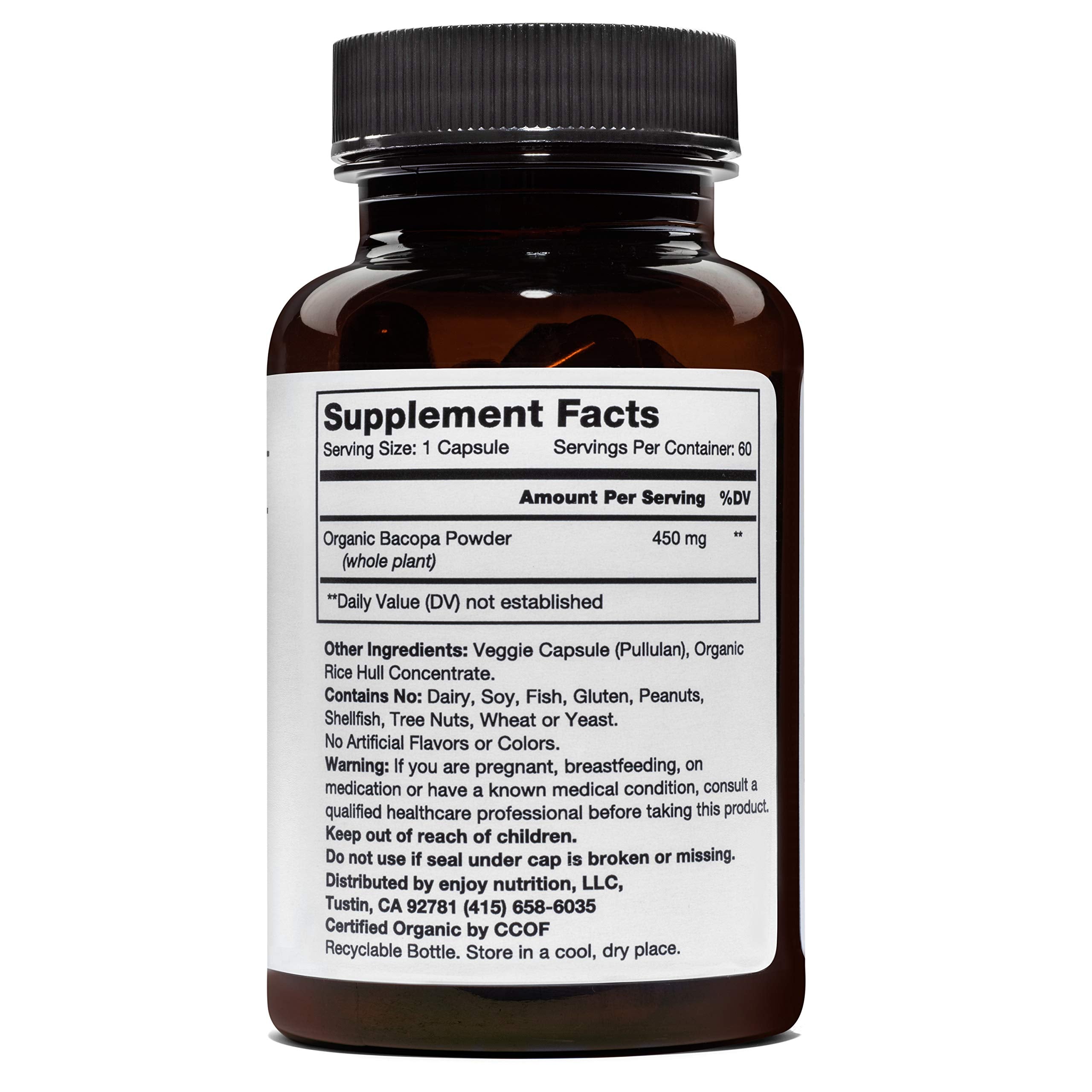 herbal support with bacopa monnieri