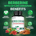 herbal support with berberine capsules